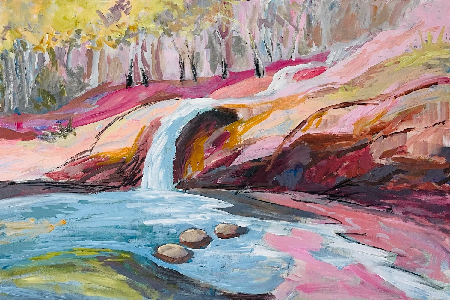 Waterfall I - The Doyles Art Award