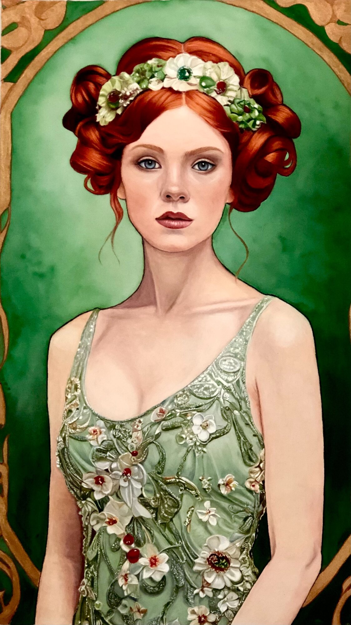 Woman in Green - The Doyles Art Award