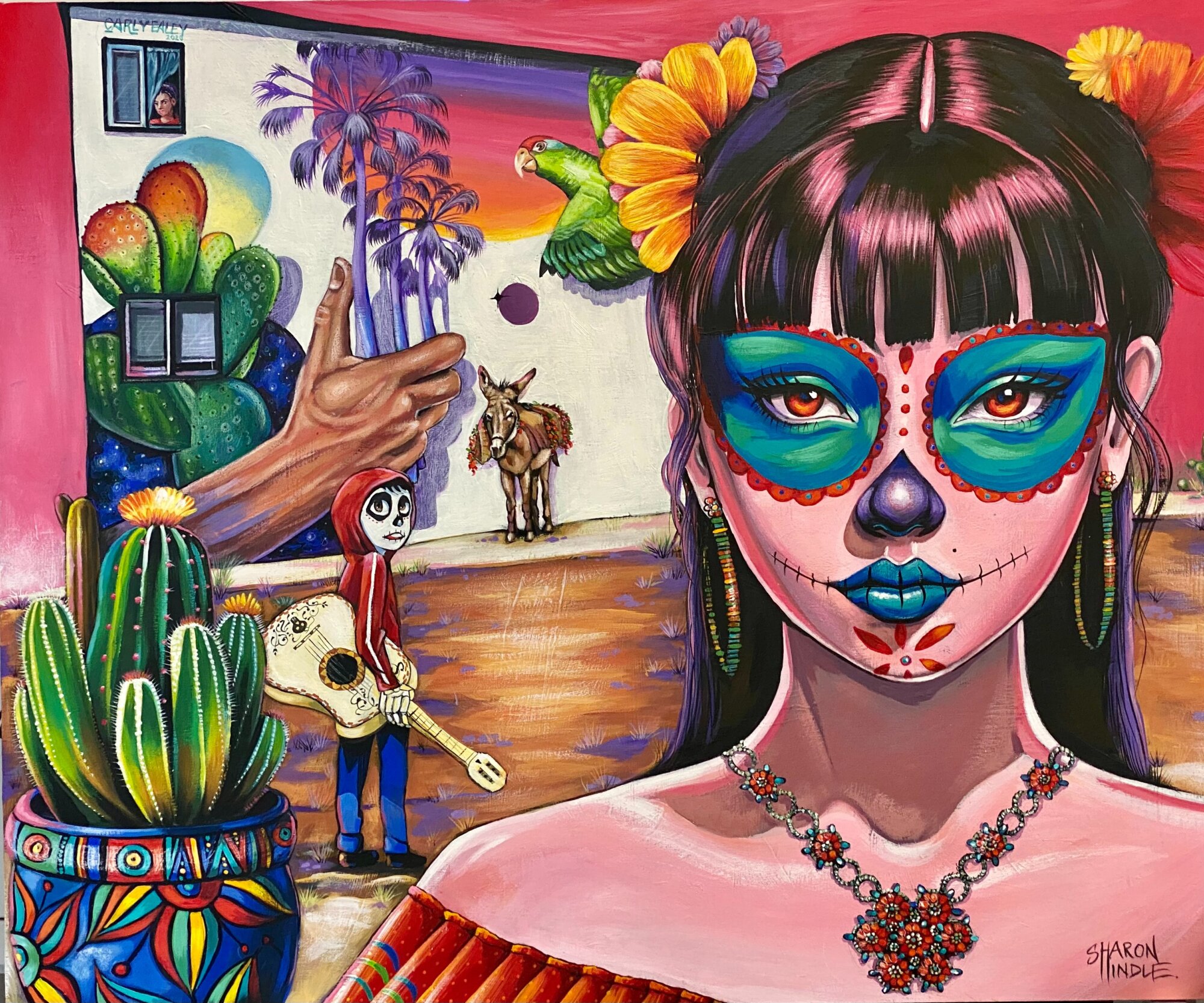 Por que aqui esta Coco dice Frida - The Doyles Art Award