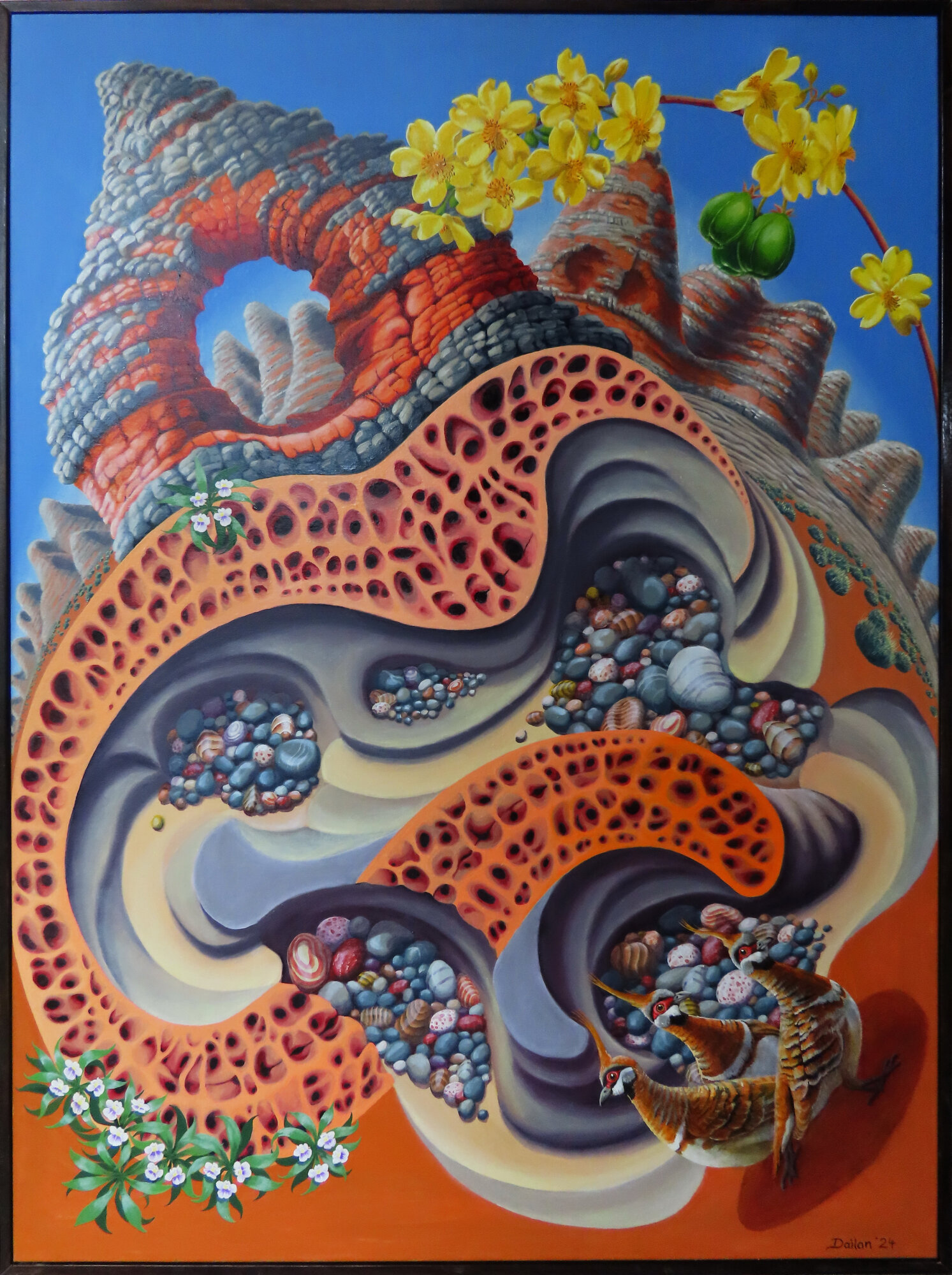 Purnululu Flowform II - The Doyles Art Award