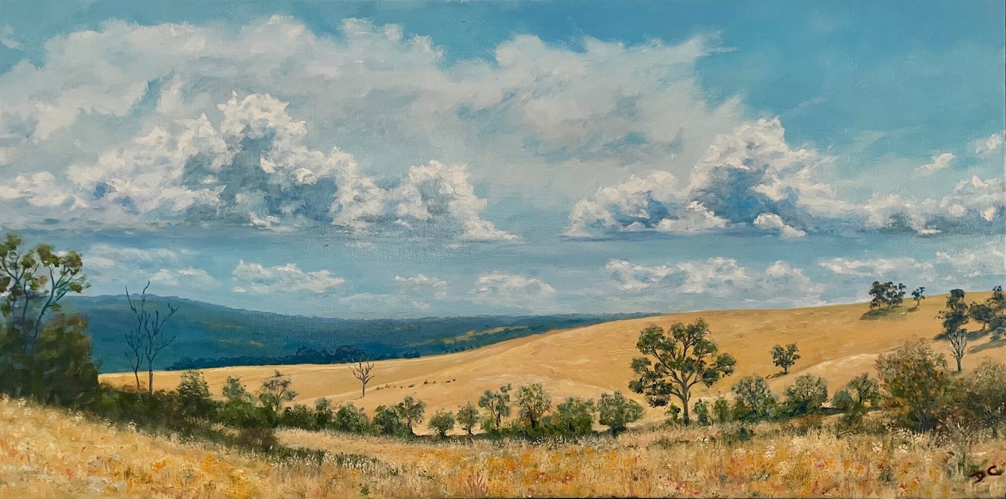 Storm Warning Scene from the Road - The Doyles Art Award